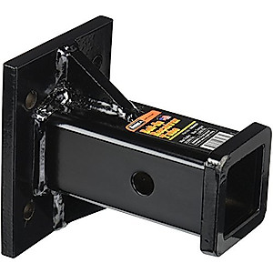 Buyers Products 1804055 2" Bolt-On Receiver Tube, 20,000 Lbs MGTW, 2,000 MVL, Corrosion Resistant Black Powder Coat Finish, Receiver Hitch Accessories