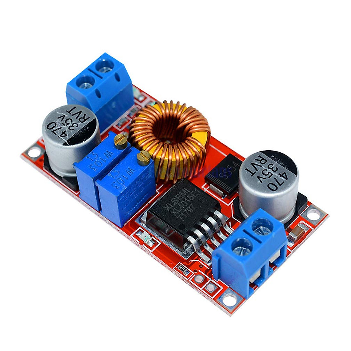 HiLetgo 3pcs XL4015 5A DC to DC CC CV Lithium Battery Step Down Charging Board Led Power Converter Charger Step Down Module