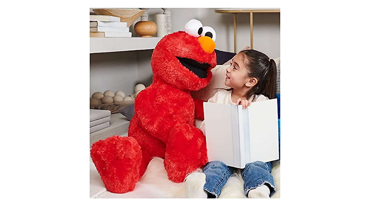 GUND Official 41" Jumbo Elmo Plush - Soft Sesame Street Toy