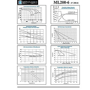 Mighty Max Battery 6V 200AH SLA Battery Replacement for Crown WP 3000 Series