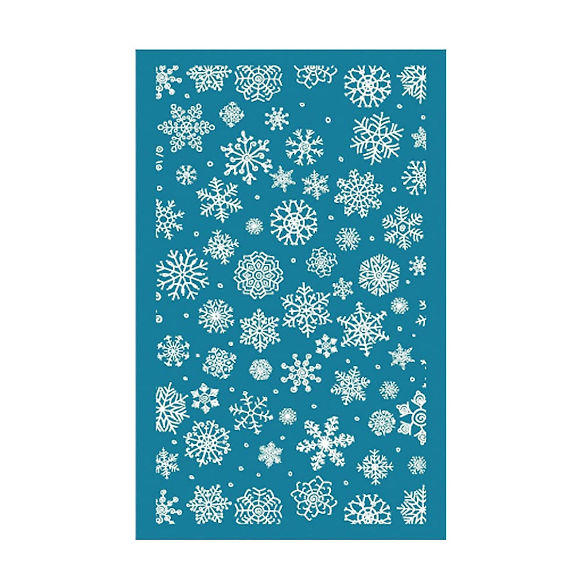 Reusable Silk Screen Polymer Clay Kit Flower Star Snowflake Wave Line Decoration Silk Screen Stencils with Polymer Clay Tools Printing on Clay & Other Jewelry Clay Earrings Decoration