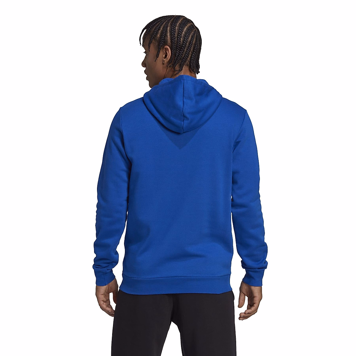 adidas Men's Essentials Fleece Hoodie, Team Royal Blue/White, Small