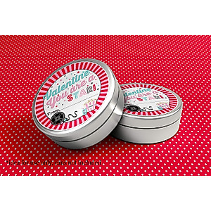 Lights Camera Action Movie Star Themed Valentine Party Favor Sticker Labels, 40 2" Party Circle Stickers by Amanda Creation, Great for Classroom Valentines, Envelope Seals, Gifts & Treats