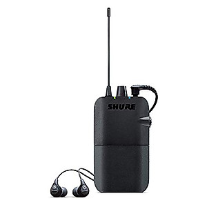 Shure PSM300 P3TR112TW Wireless in-Ear Personal Monitoring System with SE112 Earphones, Twinpack - H20 Band