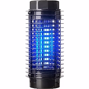 Bug Zapper, Mosquito Zapper Outdoor, Electric Mosquito Killer Indoor, Fly Trap, Effective Insect Zapper for Home Backyard Patio, Waterproof Indoor & Outdoor (Black)