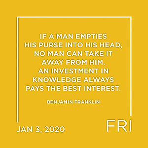 2020 Inspire Daily Desktop Calendar