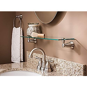 Moen Y2686BN Banbury Hand Towel Ring, Brushed Nickel