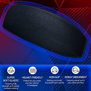 Towel Headband Fashion Sweatbands Sports Headband Soft Organic Cotton Outdoor Head Sweat Band for Men & Women Yoga Exercise