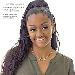 EFYTAL Mother Daughter Jewelry, Sterling Silver Mother Daughter Necklace, Daughter Gifts from Mom, Birthday Gifts for Daughter, Mother to Daughter Gifts from Mom, Gifts for Daughters from Mothers