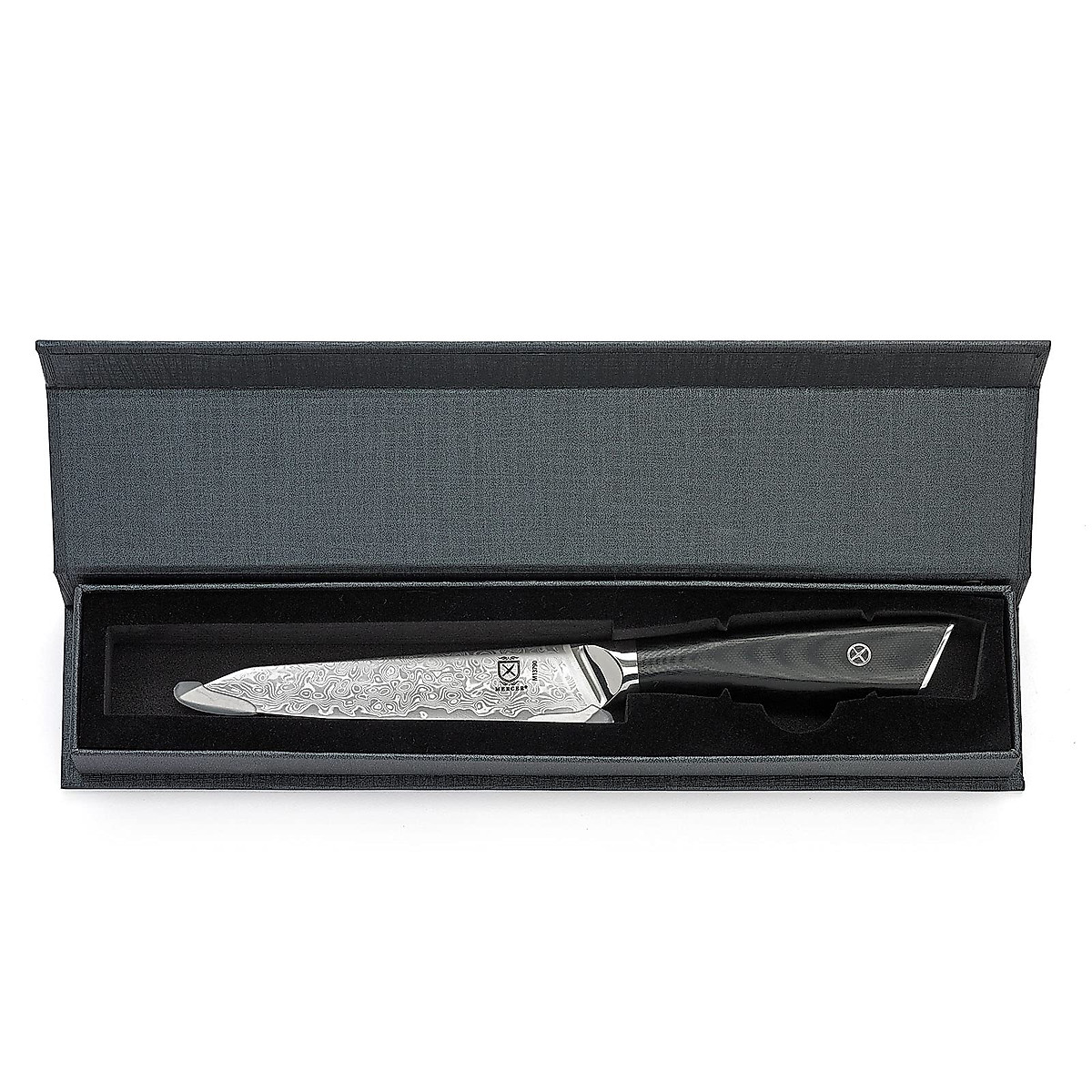 Mercer Culinary M13790 Premium Grade Super Steel, 5-Inch Utility Knife, G10 Handle