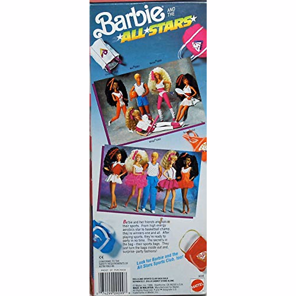 Barbie and the All Stars 1989 Mattel