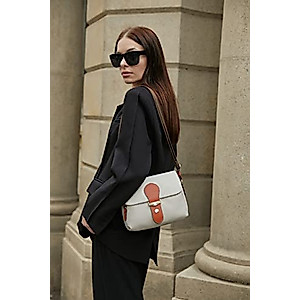 SATSEI Crossbody Bags for Women,Water Resistance Canvas Multi Pocket Crossbody Bags Travel Shoulder Bag