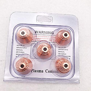 1 Box of Professional Electrode Torch Nozzle Plasma Cutting Tips Cutting Consuming Supplies