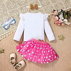 Highnesson-ww Toddler Kids Baby Girls Birthday Princess Outfits Dress Tutu Skirt Set