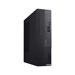 ASUS ExpertCenter D500SC Small Form Factor Desktop PC, Intel Core i5-11400, 16GB DDR4 RAM, 256GB PCIe SSD + 1TB HDD, TPM, Windows 10 Home, Black, D500SC-AB504