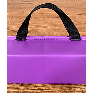 MARFULA 6 FT / 8 FT / 9 FT / 10 FT Balance Beam Folding Floor Gymnastics Equipment for Kids, Non Slip Base, Gymnastics Beam for Training Home Gym Use