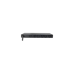 APC Rack Mount PDU, Basic 200V-240V/50A Three-Phase PDU, (6) Outlets, 1U Horizontal Rackmount (AP7516)