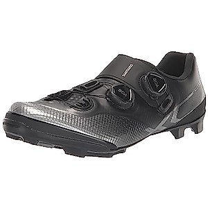 SHIMANO Men's Cycling XC7 (XC702) Shoes, Black, Size 49, 9.5