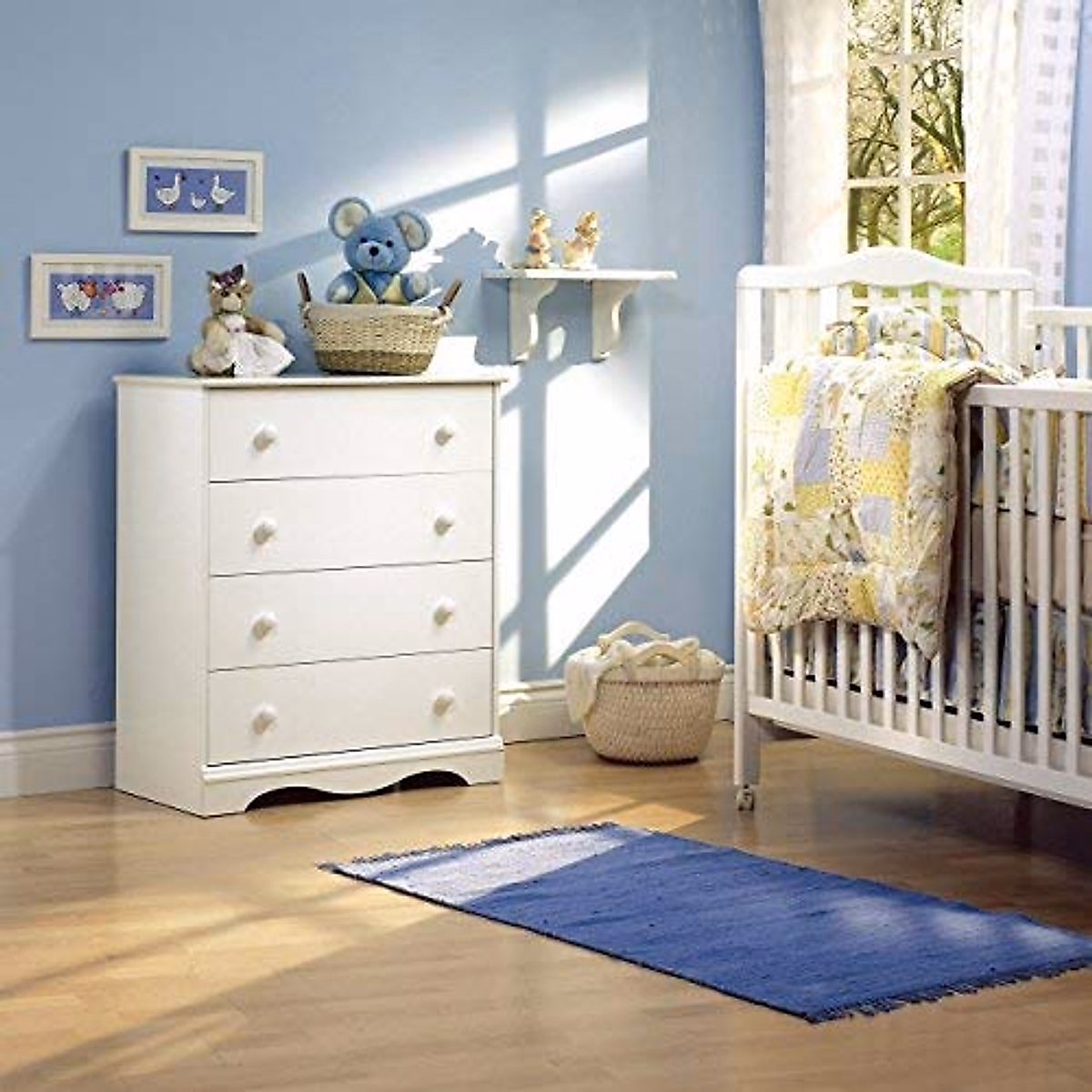 South Shore Heavenly Collection Changing Table, Pure White