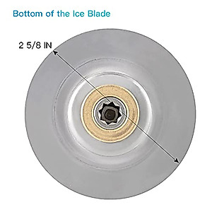 Premium Blender Ice Blade, Compatible with Osterizer Blender and Oster Blender Replacement Parts Includes 1 Blender Gasket…