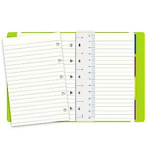 Filofax 115014 Notebook, Classic, Lime Green