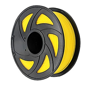 PETG Filament Easy Refill Filament 1.75mm Perfect Match Pure Material High Tenacity Standard Size for Printing (Yellow)