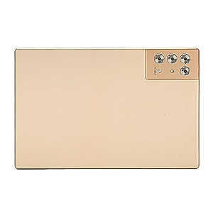 DAUZ FHD Tablet, Gold 8MP Front 16MP Rear Tablet 100-240V 2.4G 5G WiFi for Kids Entertainment for Android 12 (US Plug)