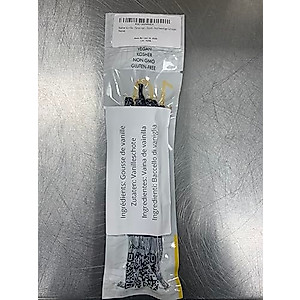 Native Vanilla Grade B Tahitian Vanilla Beans – 10 Total Premium Extract Whole Pods – For Chefs and Home Baking, Cooking & Extract Making – Homemade Vanilla Extract