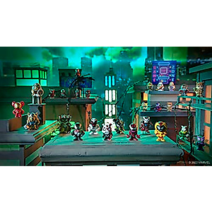 Funko Marvel Battleworld Series 4: Rise of The Symbiotes - Venom Miniature Figure Battle Ball - Multicolor Vinyl Toy