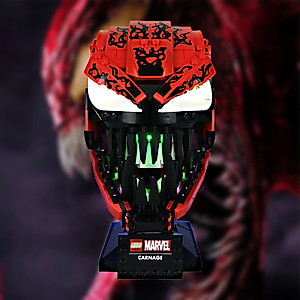 FRIFUN LED Light Set Compatible with Lego Carnage 76199 Building Model (NOT Included The Model Sets)