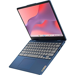 Lenovo Flex 3i Chromebook 12.2" WUXGA Touch-Screen Laptop for Business, Student, Intel N100, 4GB Memory 128GB Storage(64GB eMMC+64GB Card), 360° flip-and-fold Design, Chrome OS, Abyss Blue, W/GaLiMu
