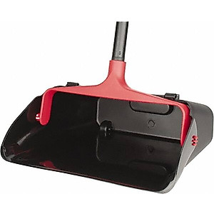 PRO SOURCE Commercial Upright Plastic-Body Dustpan with Wheels