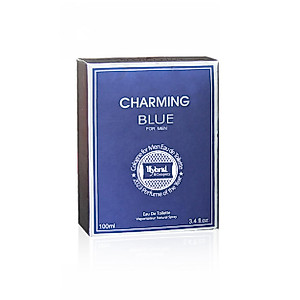 Hybrid & Company Charming Blue for men Men’s Classic Scent Perfume Eau De Toilette Spray 100 ML