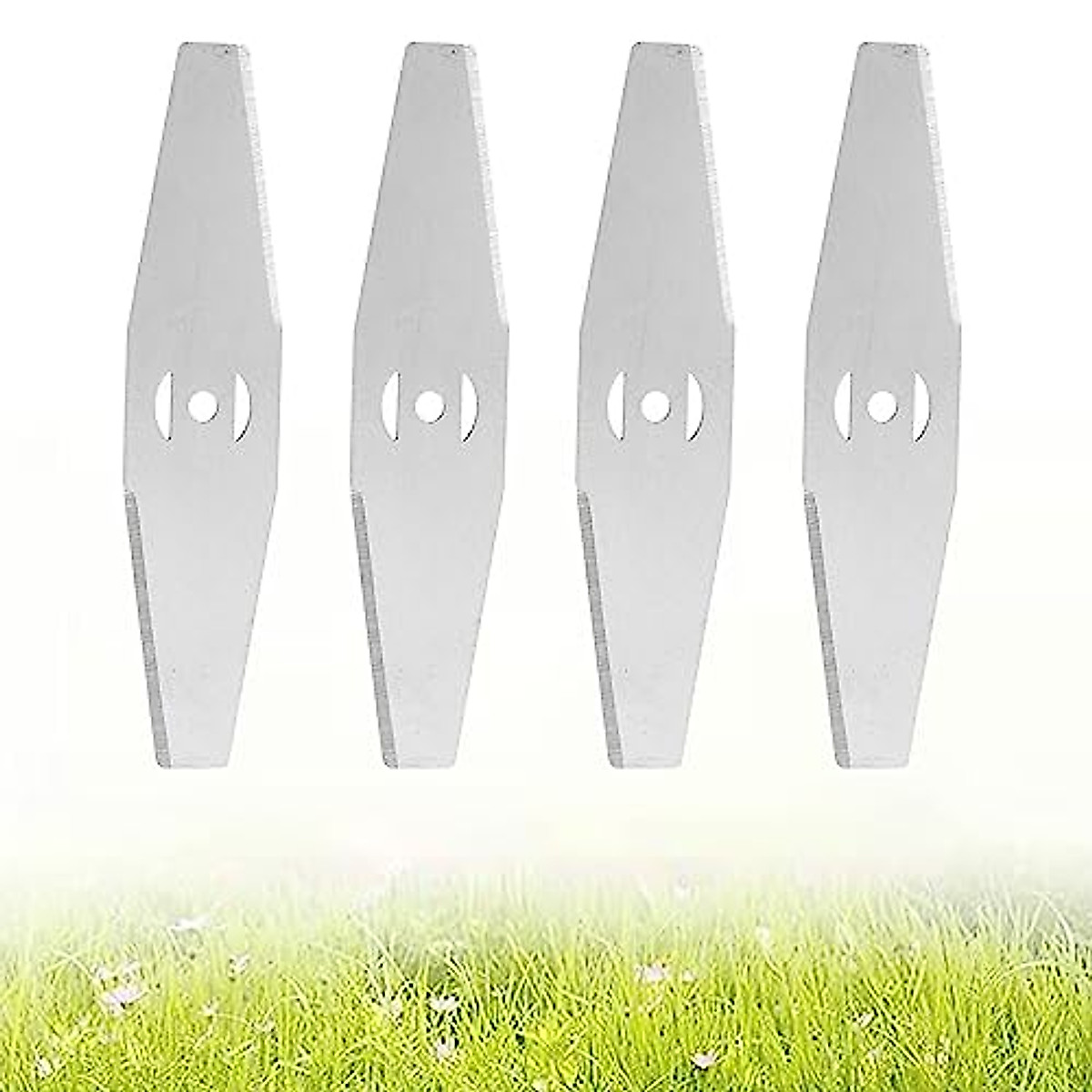 Electric Weed Eater Cordless Metal Blade, Electric Grass Trimmer Blade Edger Lawn Tool Accessory for Cordless String Trimmer Electric Weed Eater Battery Powered Weed Wacker Brush Cutter