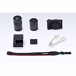 Canon 9694B031 24.2MP EOS M3 Mirrorless Digital Camera (Black)