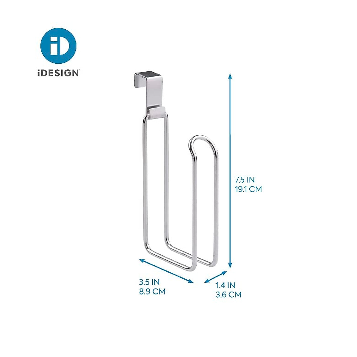 Mainstays Metalo Over-The-Tank Toilet Paper Holder,