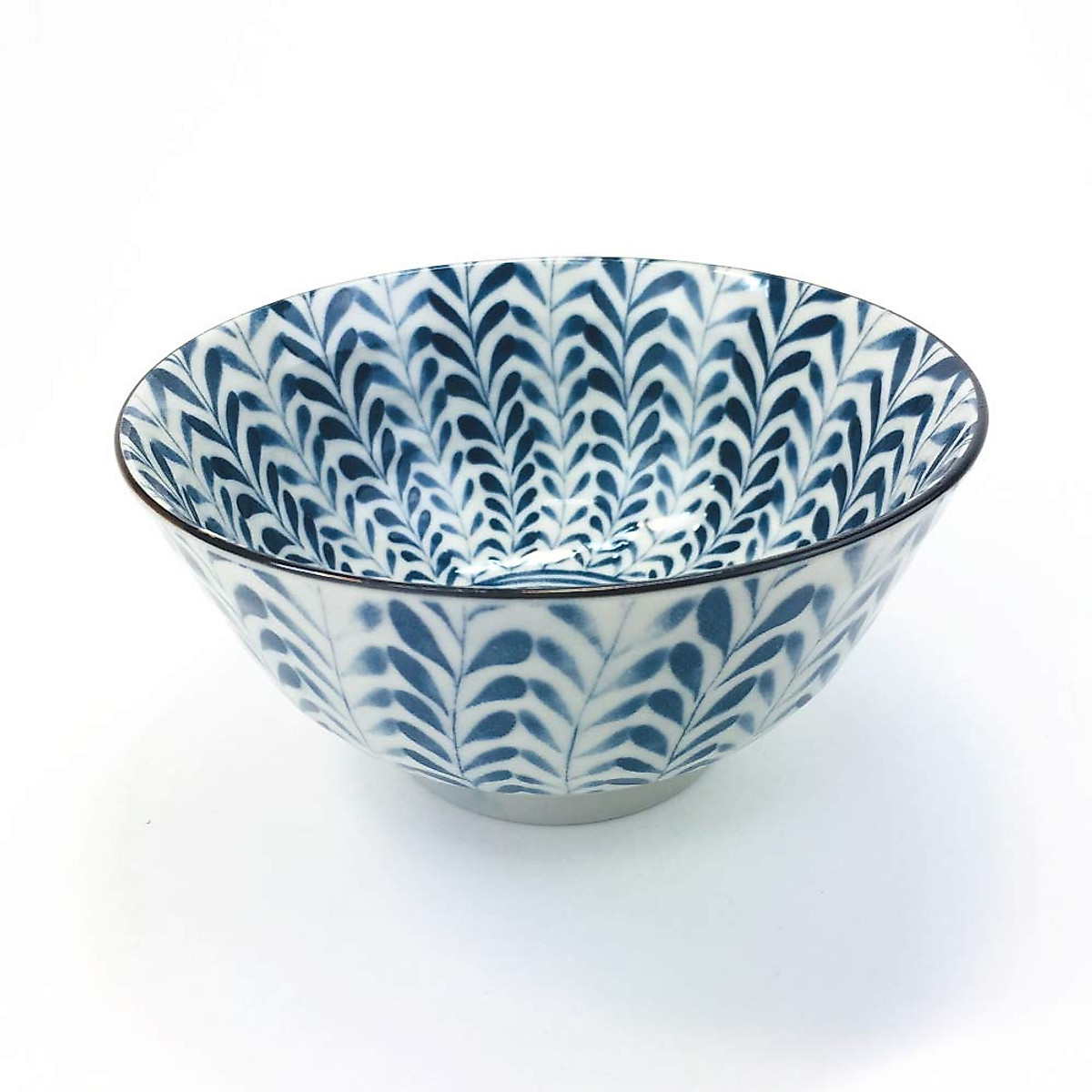 Japanese Mino Ware Chawan 5.0 inches Rice Bowls 5 patterns with Gift Box set, ceramic mino yaki