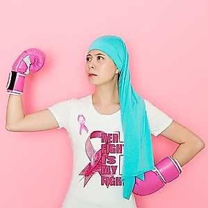 6 Sheets Breast Cancer Awareness Iron on Transfer Pink Ribbon Iron on Patches Stickers Heat Transfer Stickers Crown Letter Design Vinyl Appliques Sticker for T-Shirt Jean Pillow Cover DIY Decorations