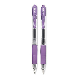 Pilot Pen Corporation of America : Gel Rollerball Pen, Retract,Extra-Fine Pt, Purple -:- Sold as 2 Packs of - 1 - / - Total of 2 Each