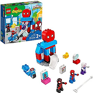 LEGO DUPLO Marvel Spider-Man Headquarters 10940 Spidey and His Amazing Friends TV Show Building Toy for Kids; New 2021 (36 Pieces)