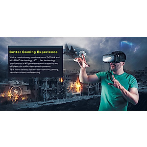 OKN WiFi 6E AX5400 PCIe WiFi Card for Desktop PC (Intel AX210) Bluetooth 5.3, WPA3, 802.11AXE Tri Band Wireless Adapter with MU-MIMO, OFDMA, Ultra-Low Latency, Supports Windows 11, 10 (64bit)