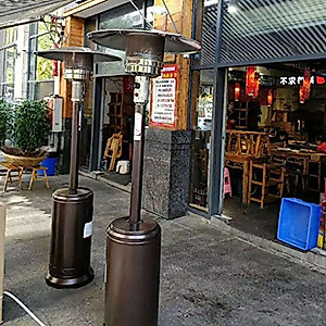 Garden Treasure Floor-standing Liquid Propane Terrace Heater Propane's Premium Outdoor Terrace Heater