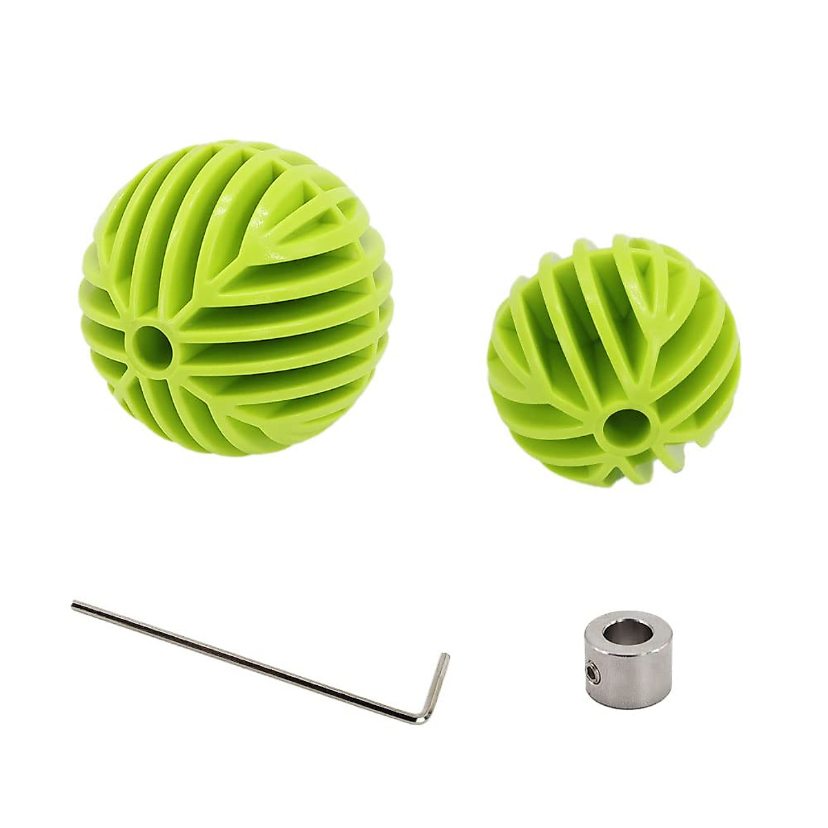 QZATTCAEN Flex Shank Installer Drill Bit Guide Tools/Cable Bit Bumper Balls for 1/4" Shank/in-Wall Drill Guide Kit 1-3/4" & 2-5/16" - S/4+Tool