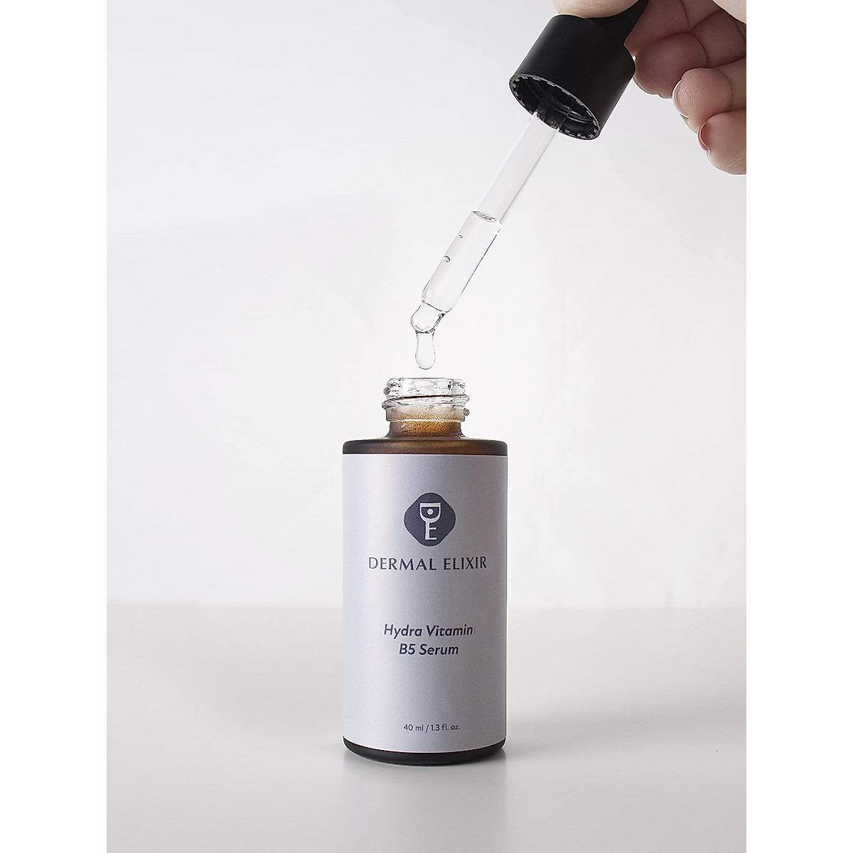 Dermal Elixir Hydra Vitamin B5 Facial Serum 40ml, Hydrating & Lightweight, Oil-free, Oily & Sensitive Skin Type