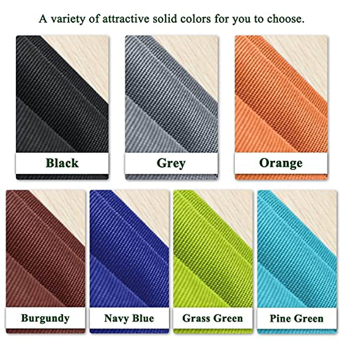 COSHNIBI Patio Cushion Covers, Outdoor Cushion Covers Replacement, Waterproof Outdoor Chair Cushion Covers for Patio Furniture, Square Outdoor Cushion Slipcovers with Zipper (24x24x4in-2 Pack, Orange