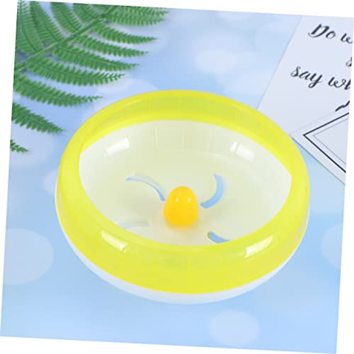 GARVALON 1Pc Small Animal Toy Pet Toy Hamster cage Hamster Toys for Small Jogging Wheel Hamster Hedgehog Supplies Pet Exercise Hamster House Animal Toys Chinchilla Toys Small pet Runner