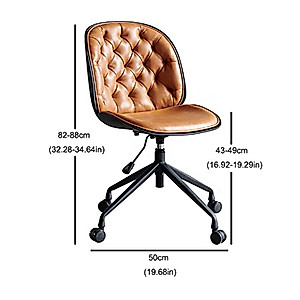 MACIUM Tall Bar Stools Bar Chair Computer Chair Office Lifting Swivel Chair Nordic Simple Desk Chair Backrest Home Leisure Bar Chair Barstools (Color : E)