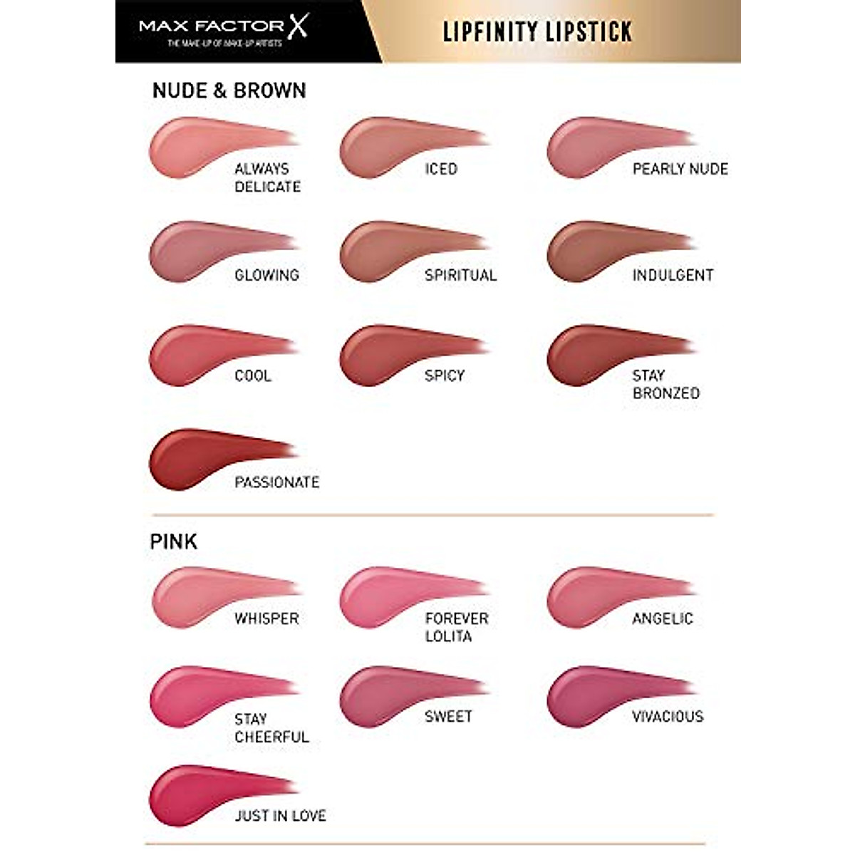 Max Factor X Lipfinity Lip Color, 160 Iced, Step 1: 2.3 ml & Step 2: 1.9 g