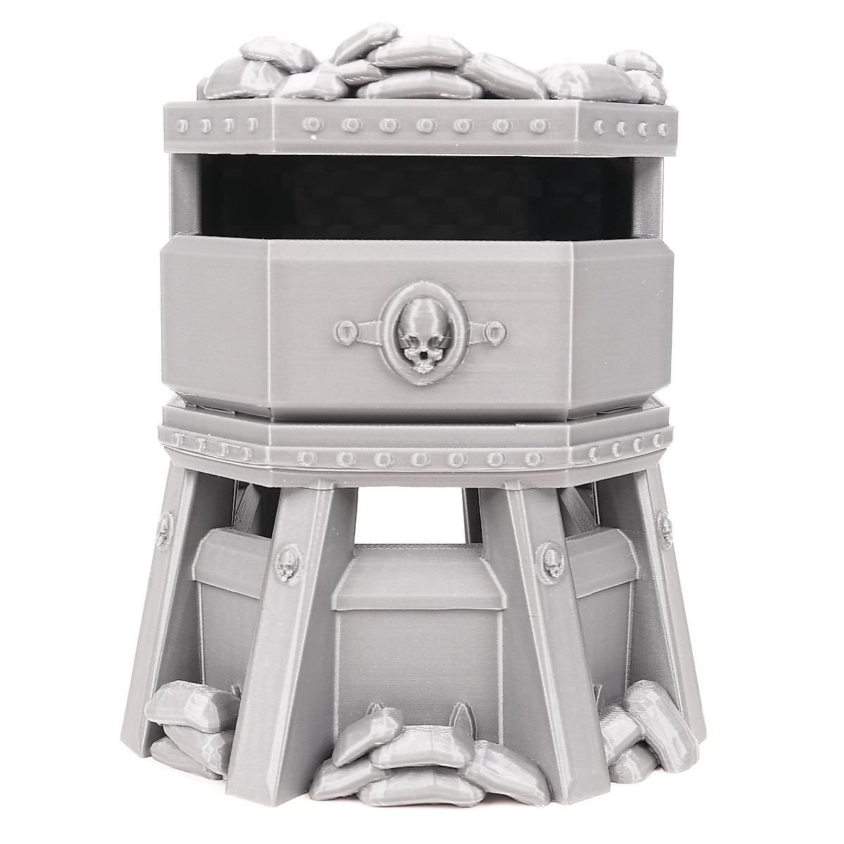 Tabletop Terrain Double Pillbox by War Scenery for Wargames and RPGs 28mm 32mm Miniatures