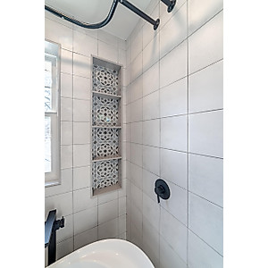 EZ-NICHES - USA - Ready for Tile Niche Preformed Bathroom Recess It Shower Shampoo Shelf (14" X 36")